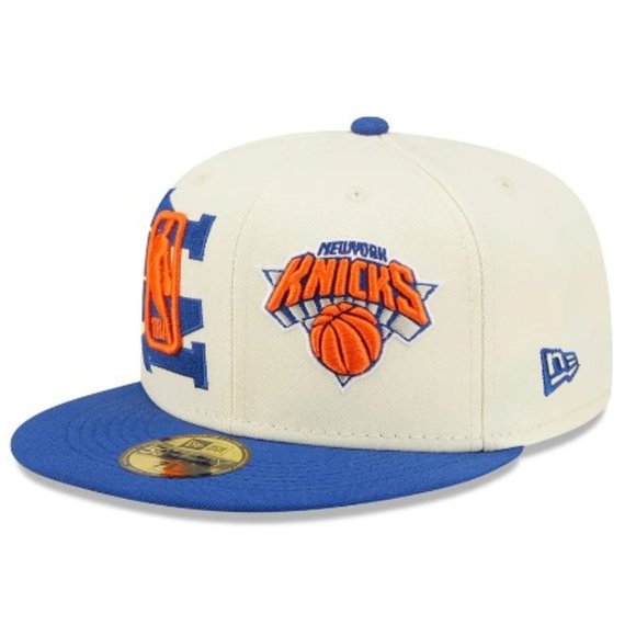 New Era | Accessories | Mens New York Knicks New Era Creamblue 222 Nba ...